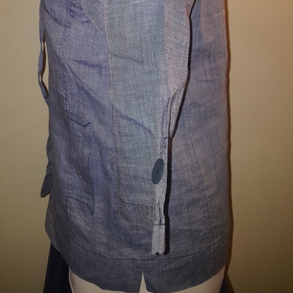 Focus | Jackets & Coats | Focus Linen Jacket Size Small | Poshmark